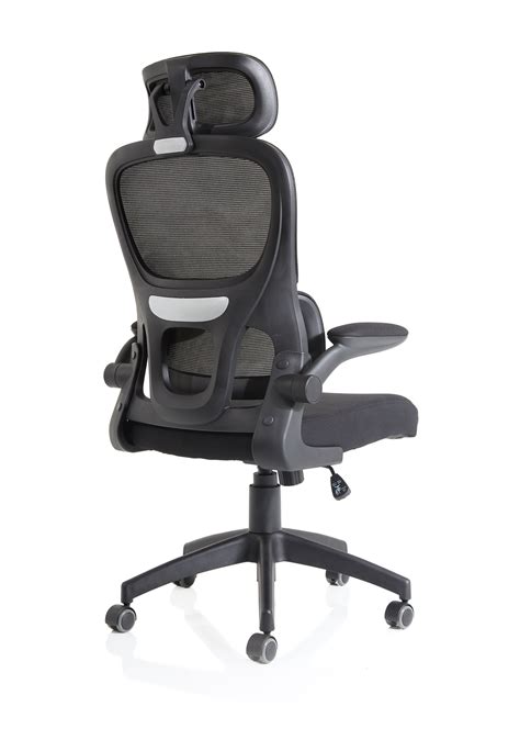 Iris Task Operator Mesh Back Fabric Seat With Headrest Dynamic Office
