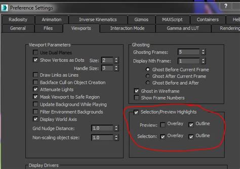 dumb max tip of the day turn the preview outline highlight designimage