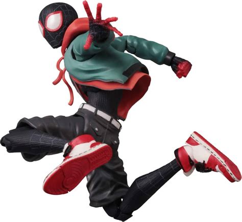 【未使用】千値練 スパイダーマン スパイダーバース Svアクション マイルス・モラレス スパイダーマン ノンスケール Abs＆pvc製
