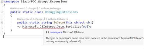 why can i not use jsinterop in blazor stack overflow