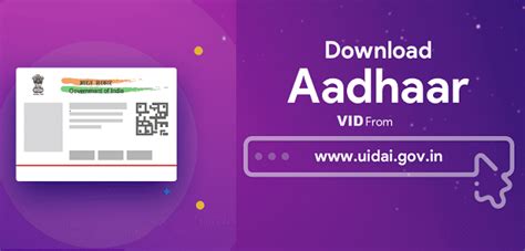 How To Generate Aadhaar Virtual Id Aadhar Vid Generation Online 2022