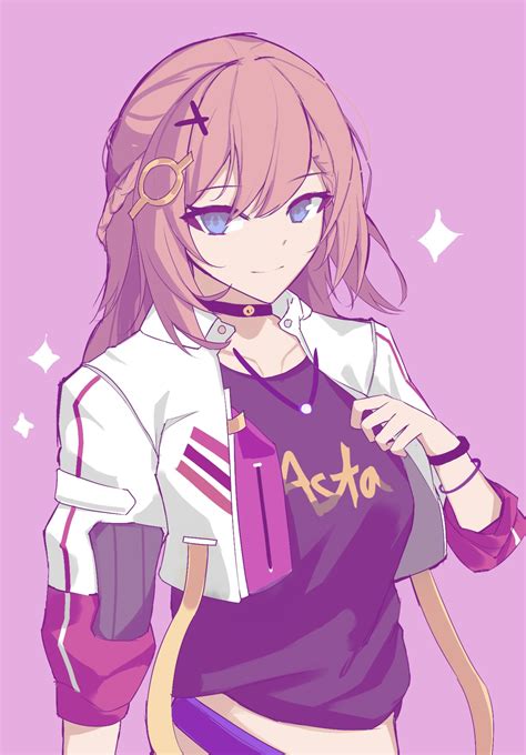 Safebooru 1girl Bangs Black Choker Black Shirt Blue Eyes Braid