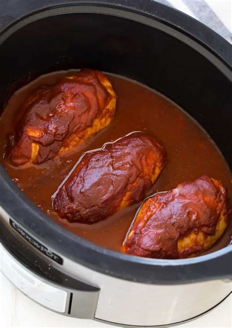 Best Ever Crock Pot Bbq Chicken Easy And So Good Healthy Slow Cooker