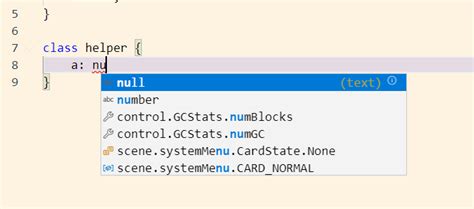 intellisense when defining enums classes functions · issue 2430