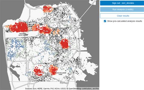 spatial analysis maplibre gl js arcgis developers