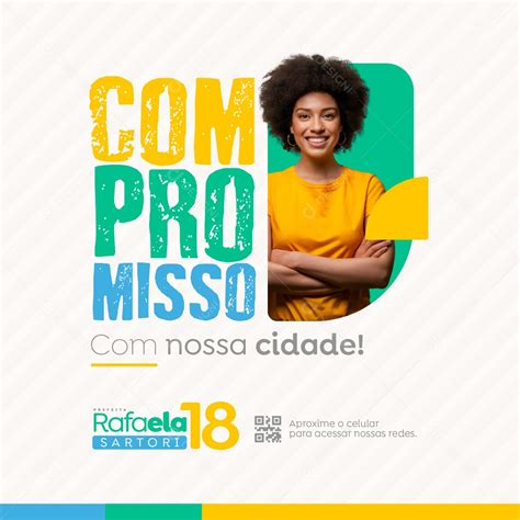 Política Compromisso Com Nossa Cidade Social Media Psd Editável