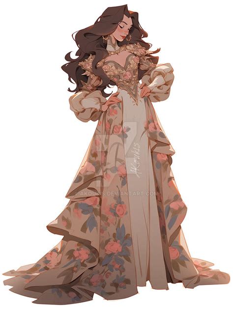 Open Character Or Outfit Auction Anelise By Akoukis On Deviantart