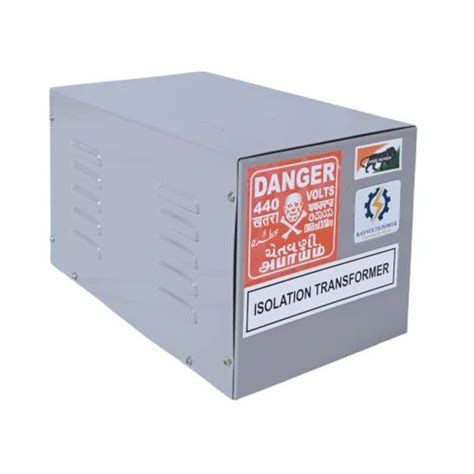 5 Kva Single Phase Isolation Transformer At Rs 22500 Ac Isolation
