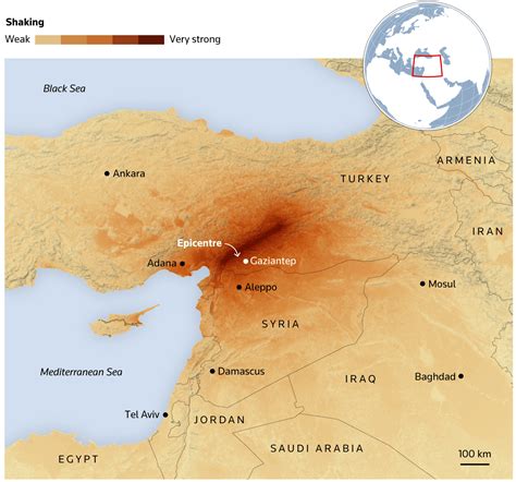 2023 Turkey Syria Earthquake Death Toll Live Tracker