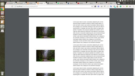 php my images getting smaller in next page dompdf stack overflow