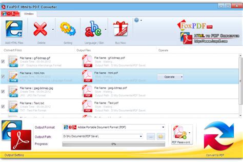 how to convert html to pdf foxpdf html to pdf converter