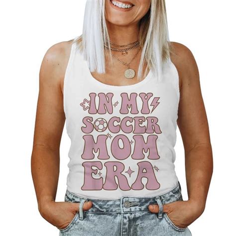 In My Soccer Mom Era Women T Shirt Monsterry