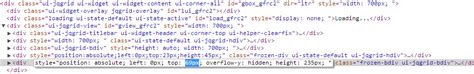 jquery plugins jqgrid frozen column issue with chrome browser stack