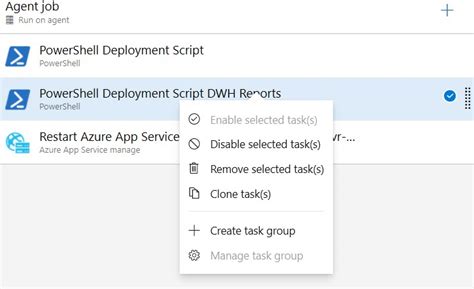 [solved] in azure devops is there a gui way to disable tasks in yaml