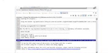 java springboot liquibase maven dependency missing stack overflow