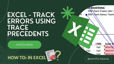 excel how to trace formulas using trace precedents incl shortcut