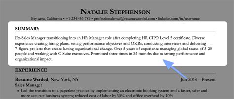 how to write an opening statement for your resume 10 examples