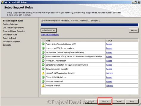 installing sql server for sccm 2012 sp1