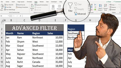 advanced filter in ms excel how to use advanced filter in excel in