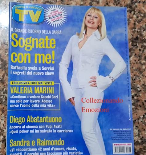 Tv Sorrisi E Canzoni N 6 2004 Raffaella Carrà Valeria Marini Vianello