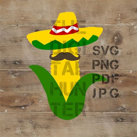 Elote Man Svg Mexican Elote Elote Mexicano Mexican Corn Etsy