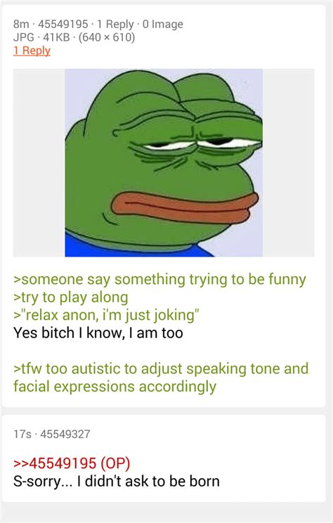 Anon Doesnt Care Greentext