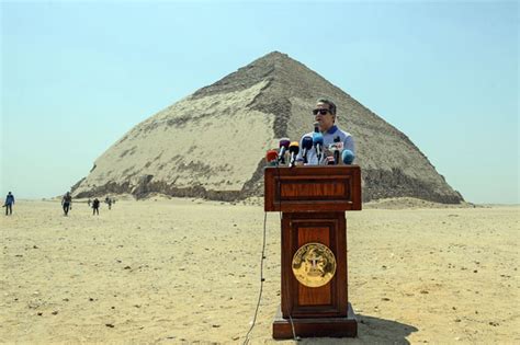 Egypt Opens Two Ancient Pyramids Unveils New Finds Jordan Times