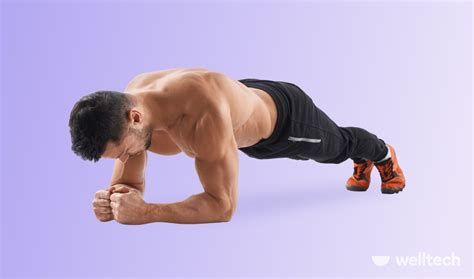 How To Do A Push Up Plank [build Core Chest And Triceps] Welltech