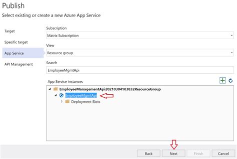 how to deploy core web api to azure app service