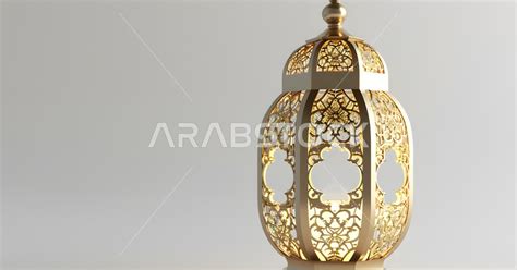 إضاءة وزينة شهر رمضان المبارك، فوانيس وتحف اسلامية تقليدية للاحتفال