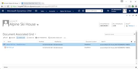 sharepoint and microsoft dynamics crm online integration