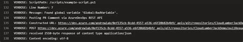 azure devops powershell code analysis with pull request comments