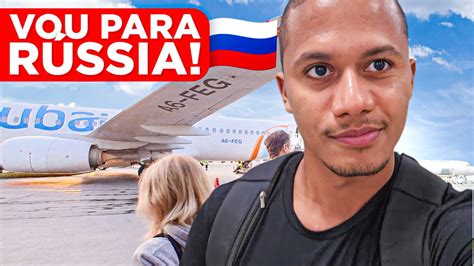 Cheguei Em Moscou 🇷🇺 Vlog Viajando Para Rússia Pela Primeira Vez Voo