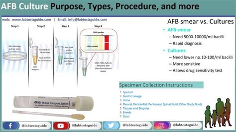 Afb And Smear Culture Purpose Types Procedure And More Lab Tests Guide