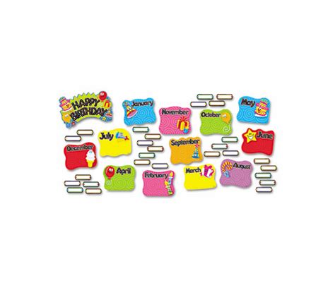 Tept8709mp Happy Birthday Mini Bulletin Board Set