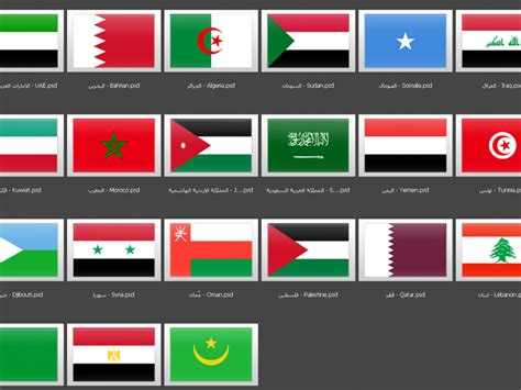 اعلام الدول العربية واسمائها بالصور ايجي برس