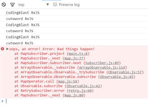 rxjs part 5 rxjs error handling codingblast