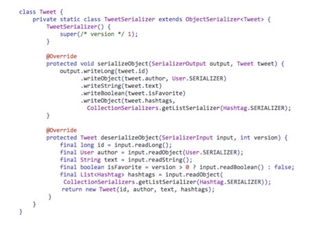 introducing serial improved data serialization on android