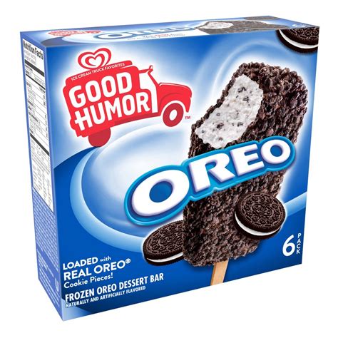 Upc 041000214042 Good Humor Ice Cream And Frozen Desserts Oreo Bar