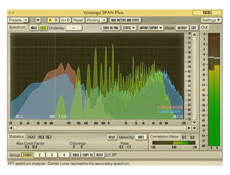 Voxengo Span Plus Ranked 8 In Spectral Analysis Plugins Equipboard