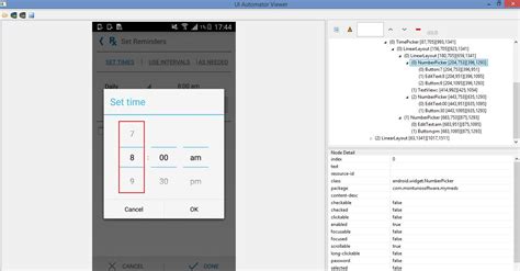 selenium automating picker wheel in android stack overflow