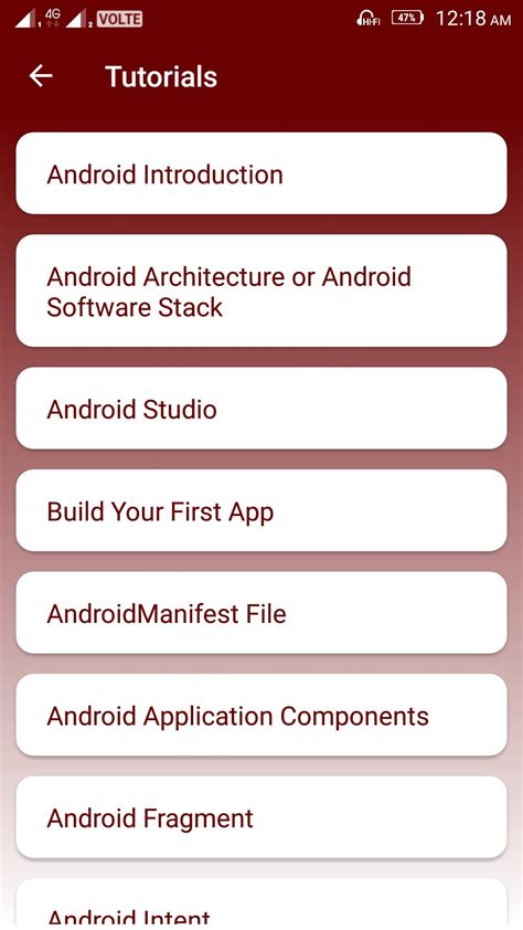 learn android tutorial android app development for android apk download