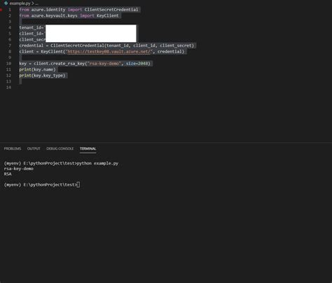 [example code] python3 azure key vault keys creating ras key typeerror