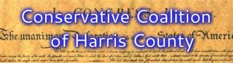 Conservative Coalition Of Harris County Voters Guide For