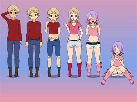 Girl Tf Tg Animation