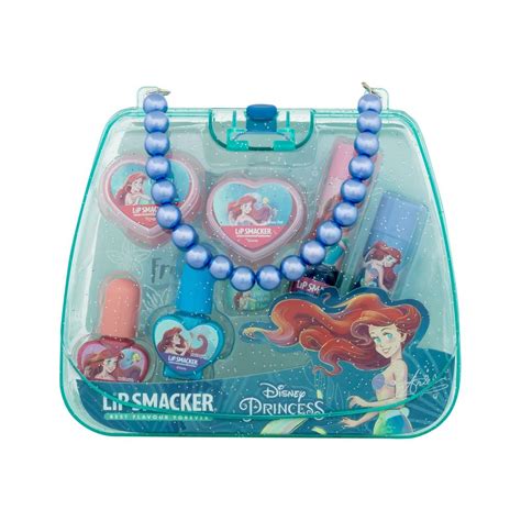 Lip Smacker Disney Princess Ariel Mini Makeup Bag Dárková Kazeta Balzám