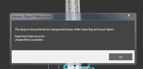 exporting alembic autodesk community