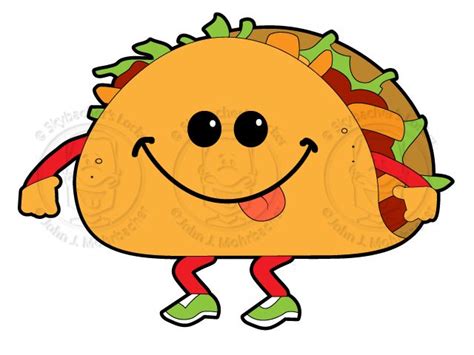 640x480 Walkin Taco Cartoon Royalty Free Skybachers Locker Taco