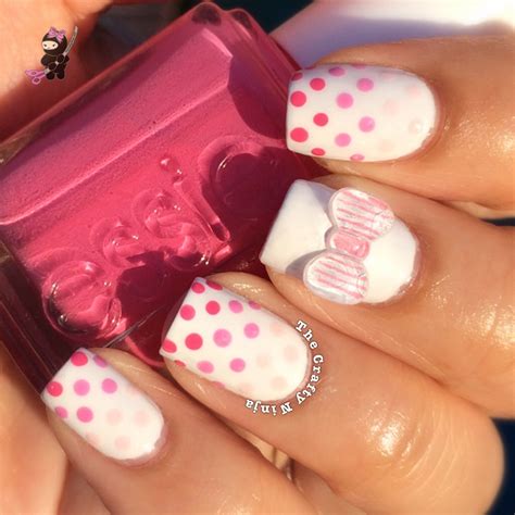 Pink Ombré Dotticure The Crafty Ninja
