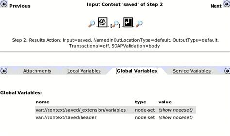 communicate between stylesheets using websphere datapower context variables